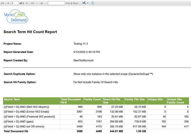 Please note that clicking on the “ View Report ” option will open a new ...